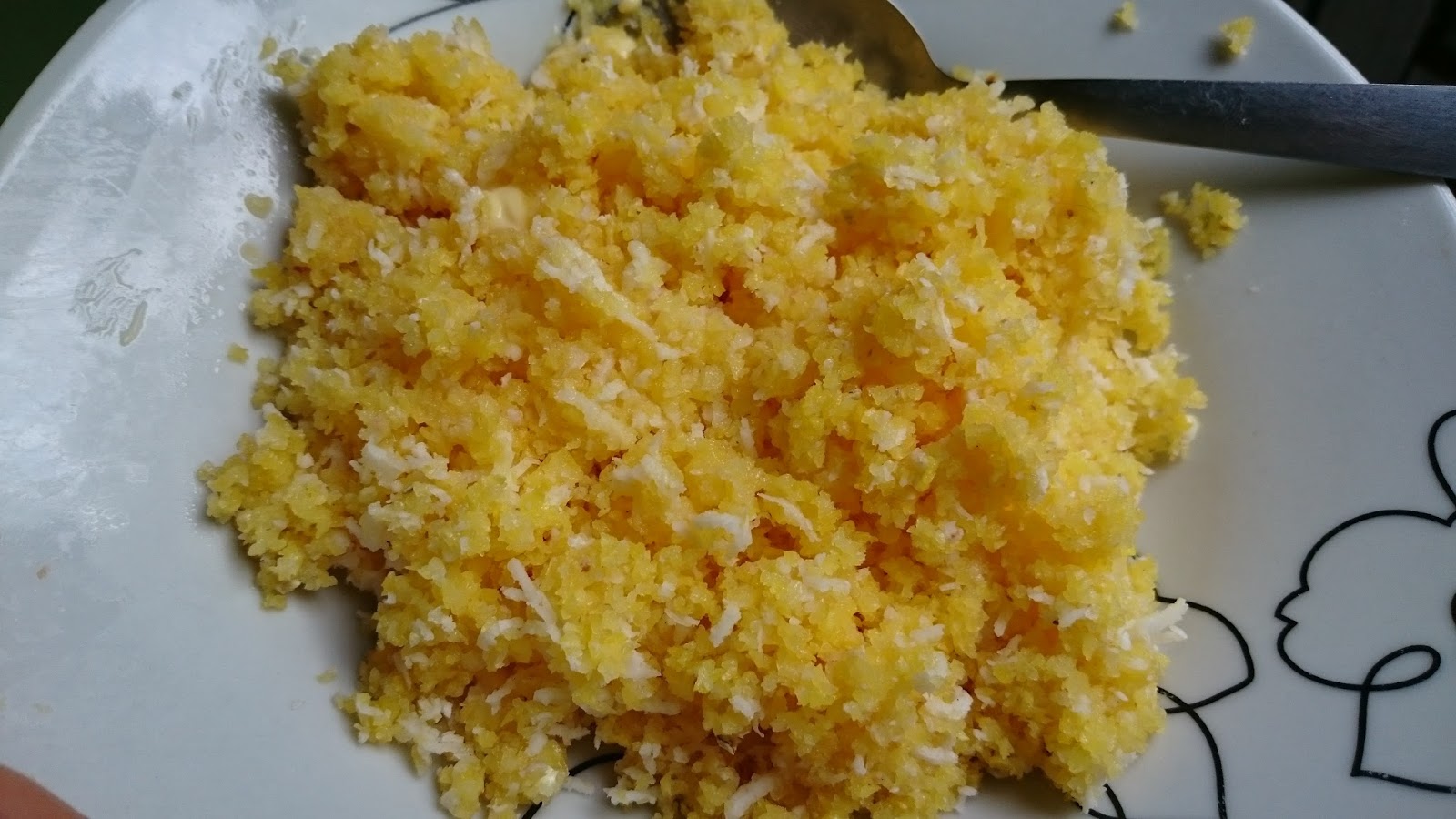 : Cuscuz de côco...