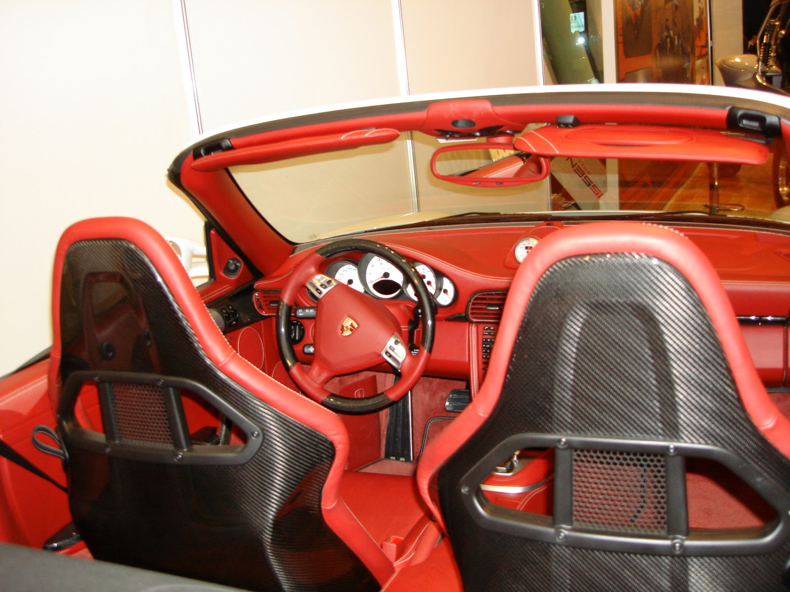 carsganster: Custom Porsche 911 Turbo s Interior