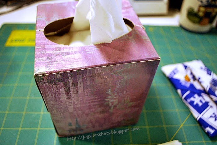 Joy's Jots, Shots & Whatnots: Folding Tissue for Small Tissue Holders