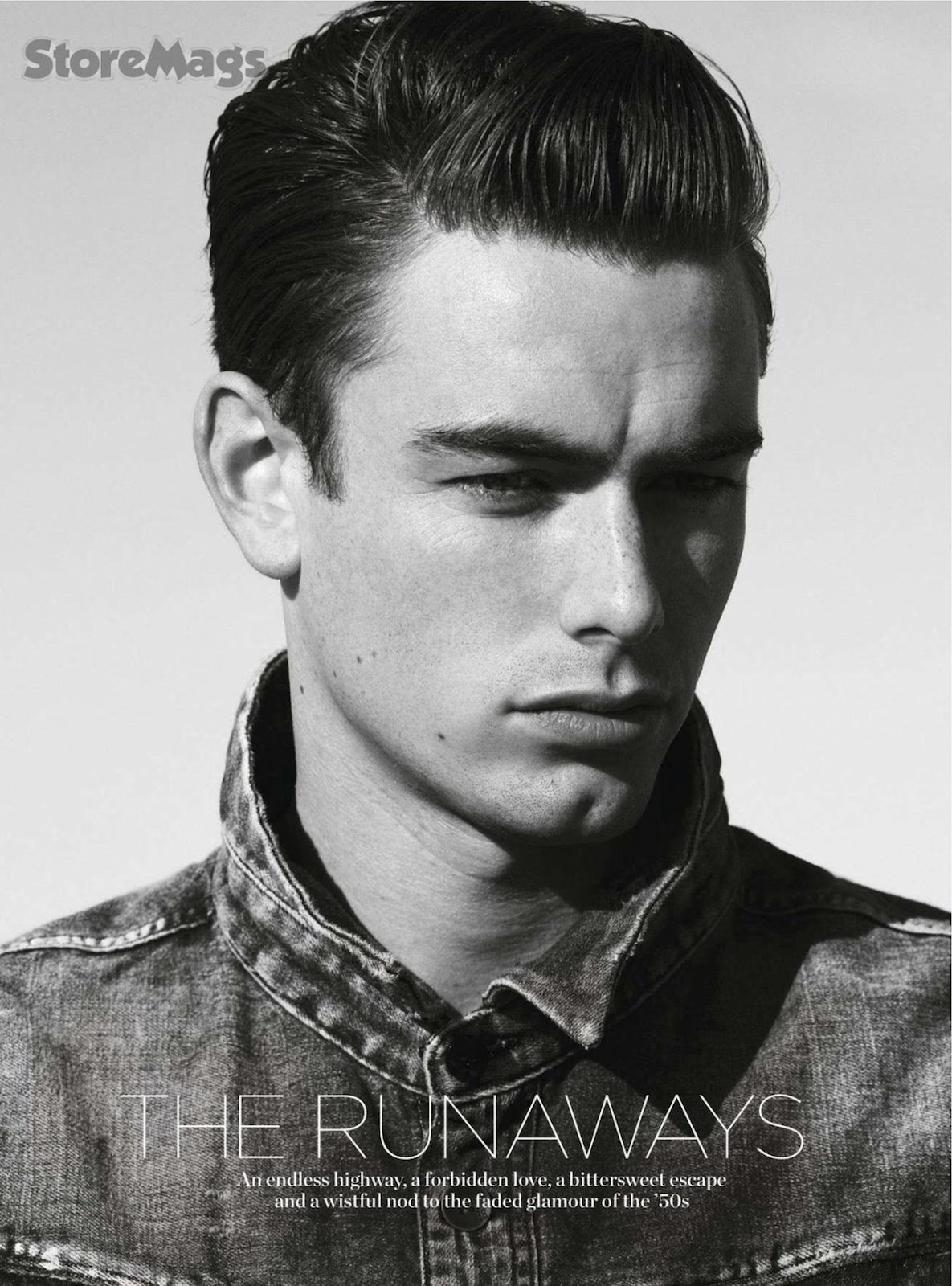 the runaways: dace burkevica and colin dack by david gubert for marie ...