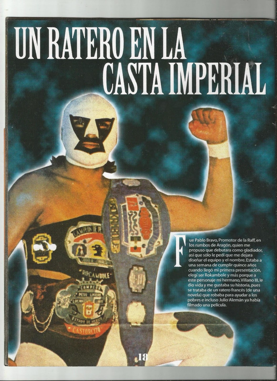 historias de lucha libre: ROKAMBOLE-VILLANO V-RAY MENDOZA JR LA ... historias de lucha libre: ROKAMBOLE-VILLANO V-RAY MENDOZA JR LA ...