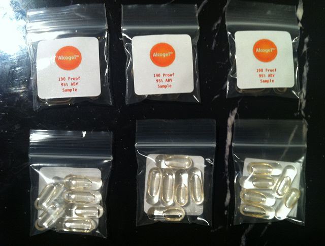 Alcogel - Alcohol Filled Capsules