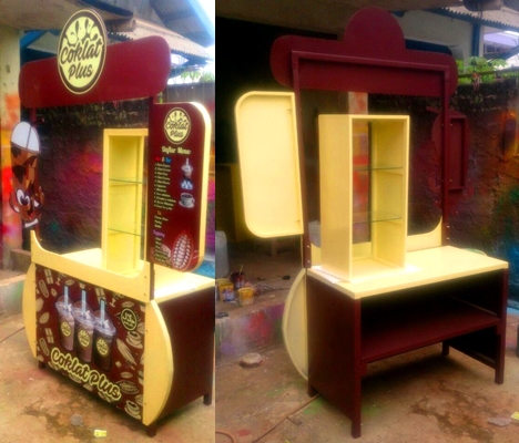 Booth Portable Minuman Coklat Rp 2.800.000 | Booth Portable Murah-Booth ...