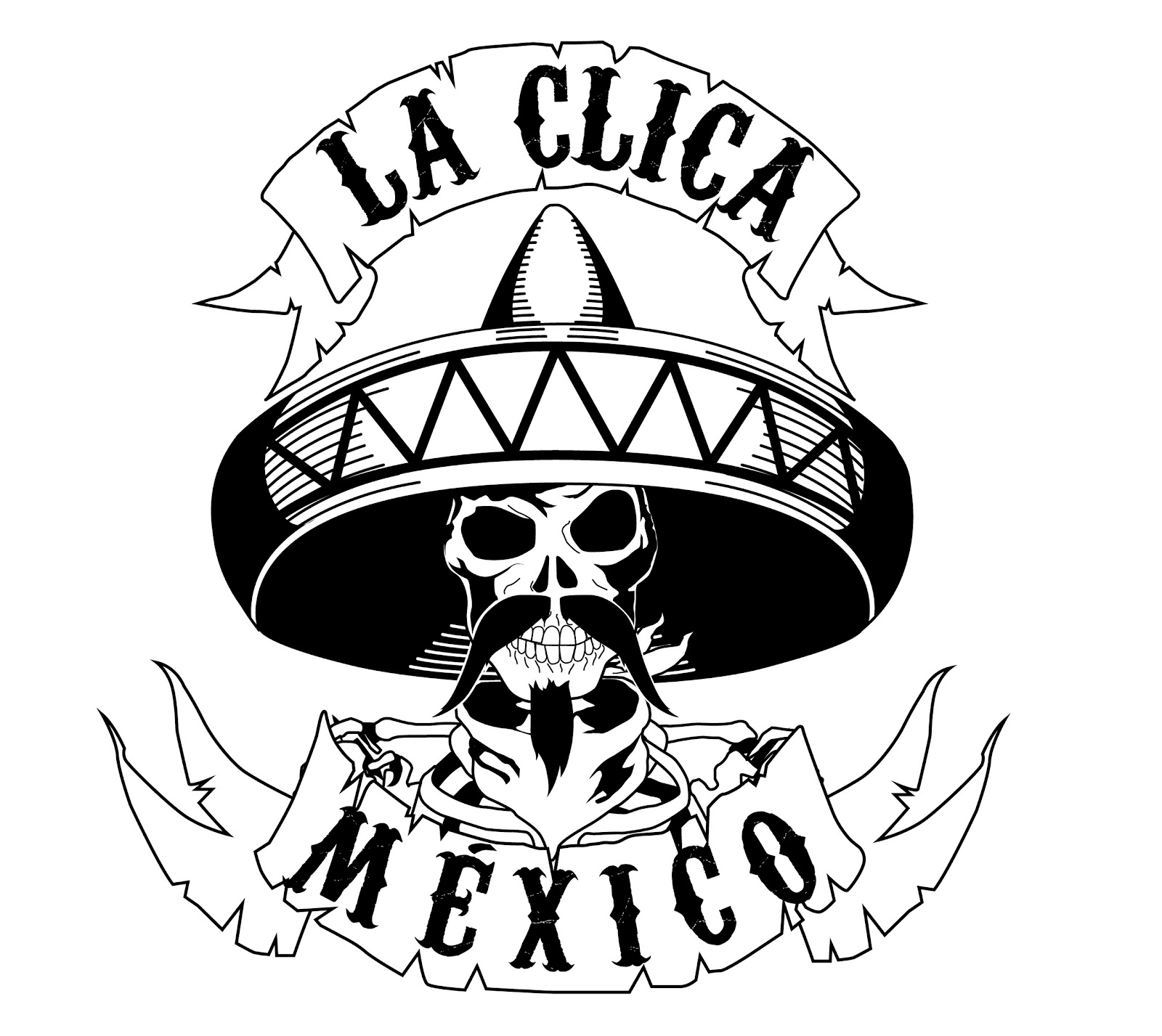 GasVe: Logo de Club de Motociclistas La Clica