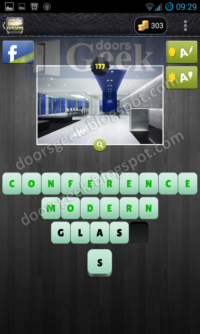 Words in a Pic - Level 177 ~ Doors Geek