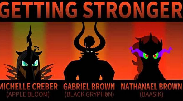Equestria Daily - MLP Stuff!: Getting Stronger - Michelle Creber, Black ...