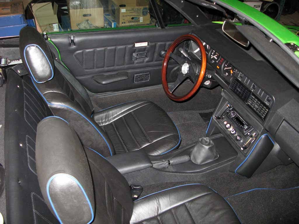 Beans' Triumph TR7 Blog: DHC report nr. 90; Interior finished