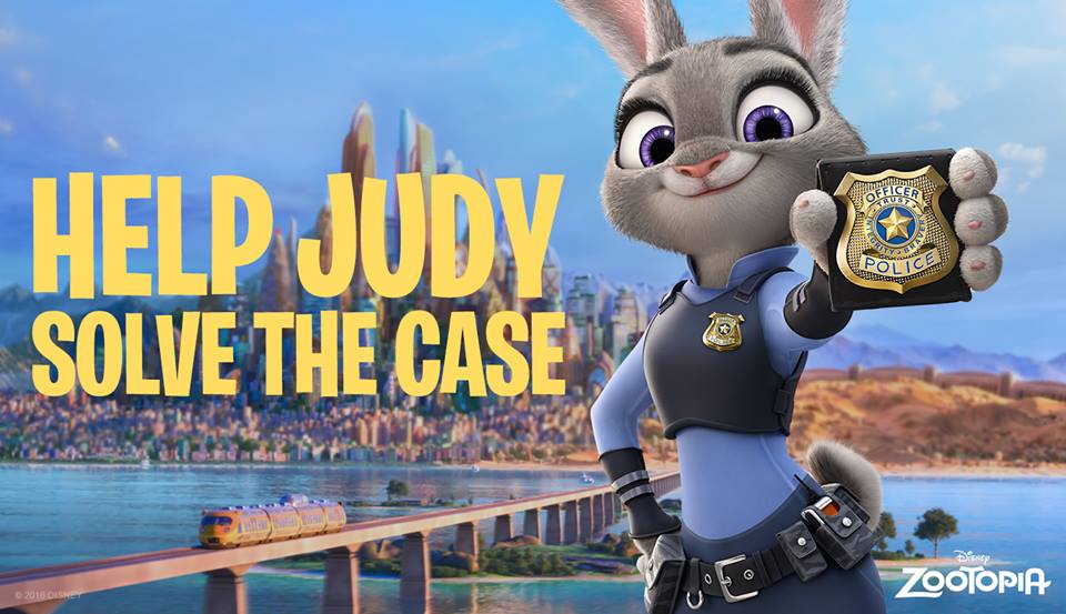 Help Officer Judy Hopps Crack a New Case and Take Home Zootopia on June 7th