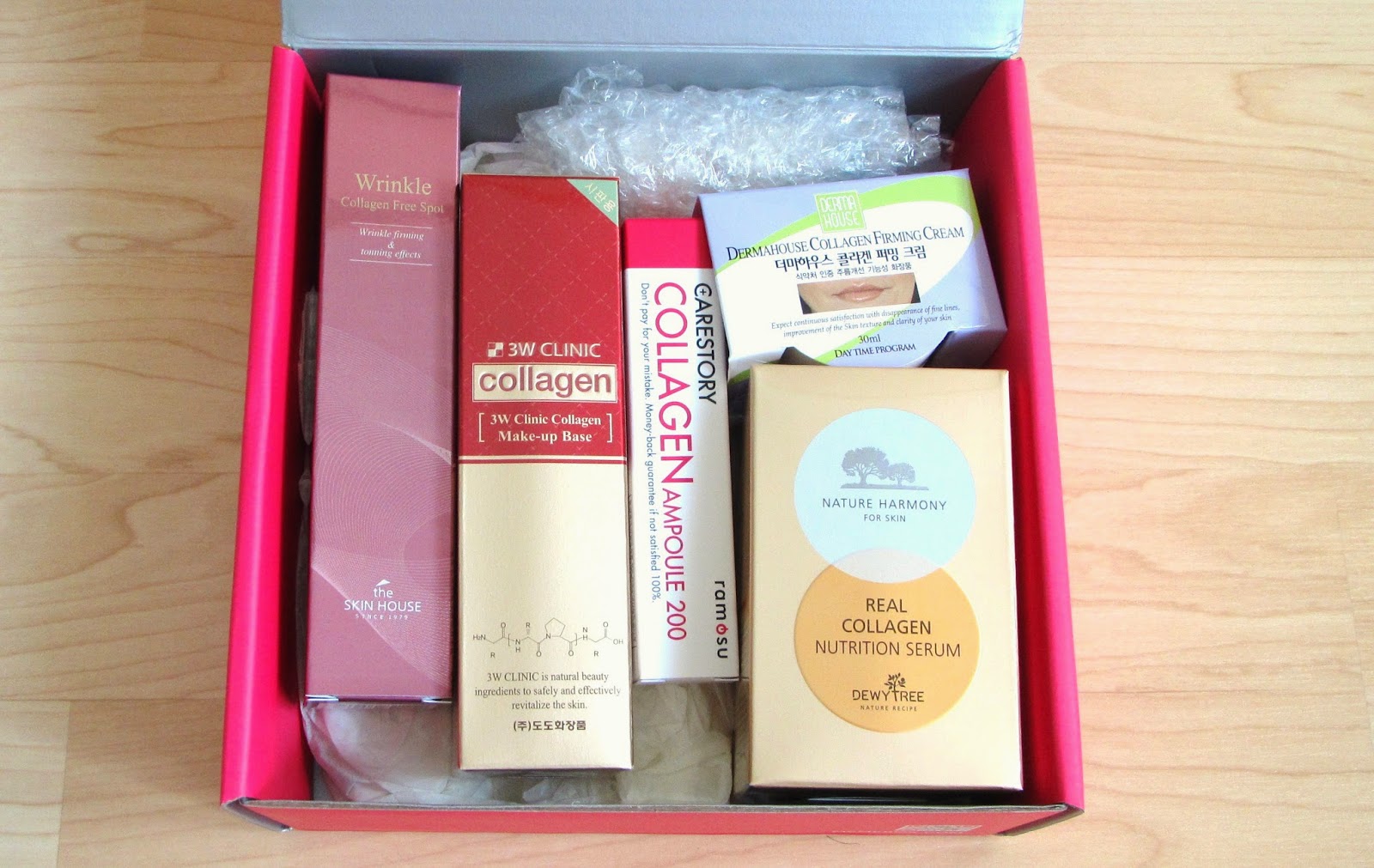 MMnoob: Unboxing: Memebox #33 Collagen
