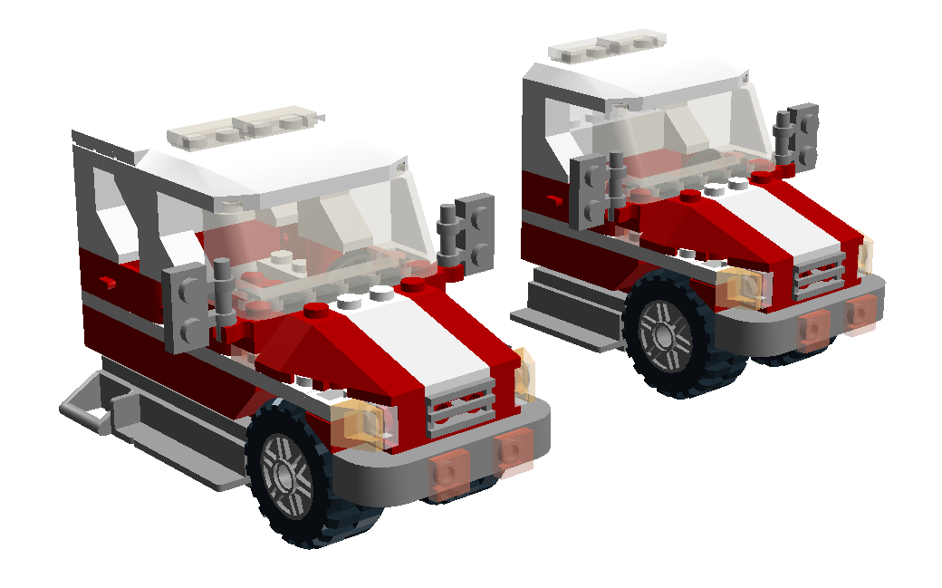 WBA Lego: Chassis and Cab