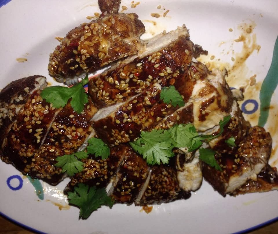 Knife Fork Chew: Sticky Kicking Chicken - Jamie Oliver