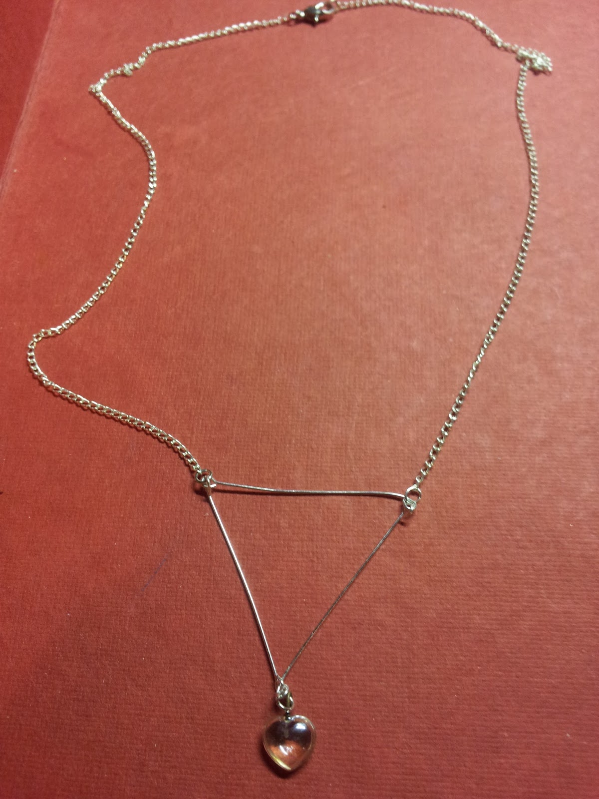 As for the heart, well, I really liked the bead.