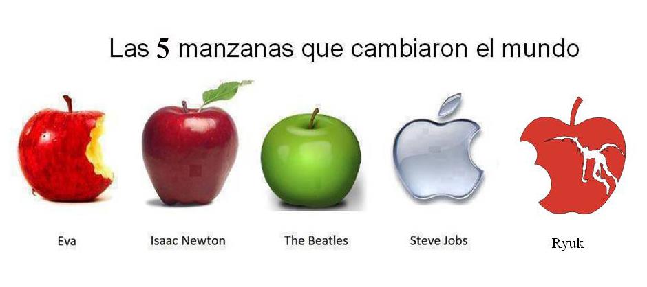 A Naked Life Reservoir: Las 5 manzanas que cambiaron el mundo