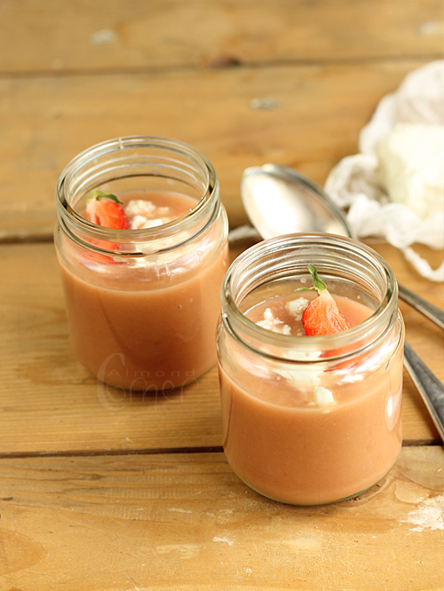 Almond Corner: Rhubarb Soup