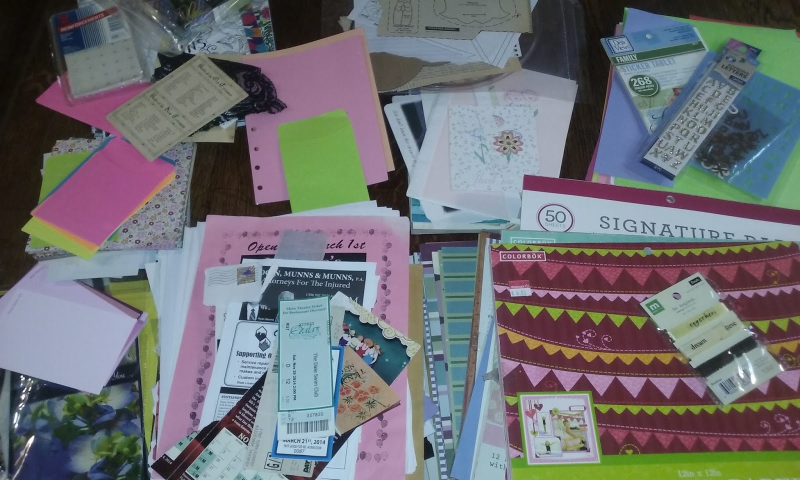 The Many Hats of M.E.L.: My Bullet-Smash-Junk-Scrap-Loaded-Journal/Planner!