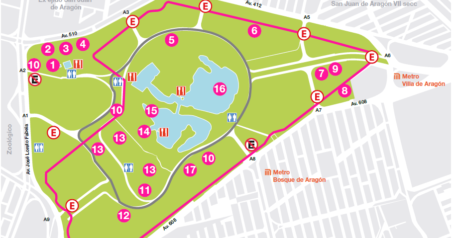 Dirección del Bosque de Aragón.