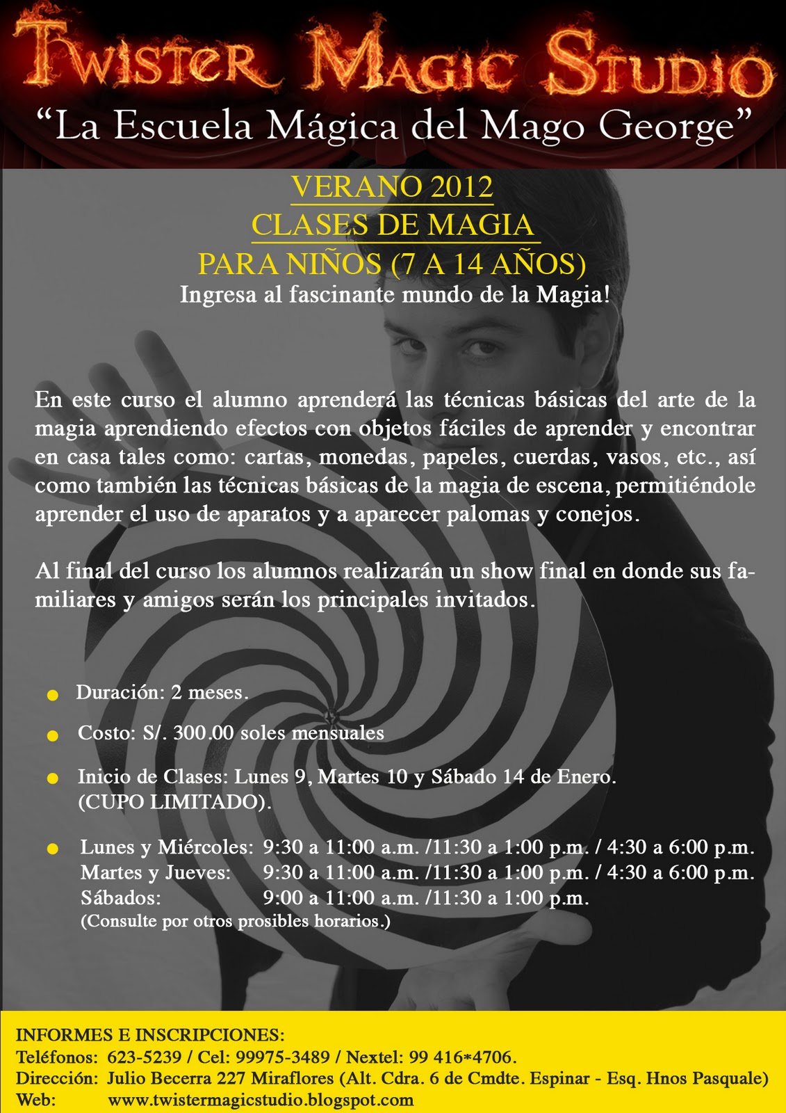 Twister Magic Studio: ESTE VERANO 2012! VEN Y APRENDE MUCHA MAGIA EN LA ...