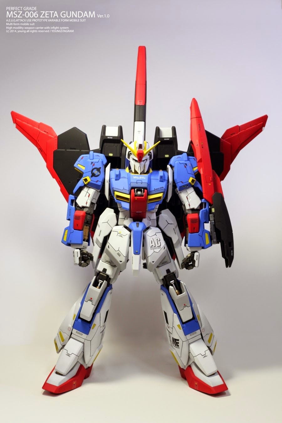 Custom Build: PG 1/60 MSZ-006 Zeta Gundam "Detailed"