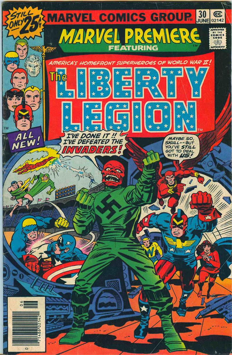 Left and Write: L: Liberty Legion!
