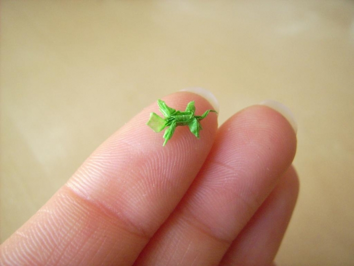 Miniature Origami Sculptures | Spicytec