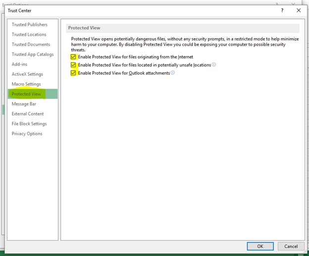 Oracle Application: How to enable Web ADI Template required Excel and Internet Settings