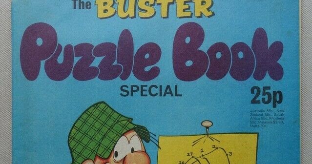Boys Adventure Comics: UPDATED: Buster Puzzle Books - incomplete ...