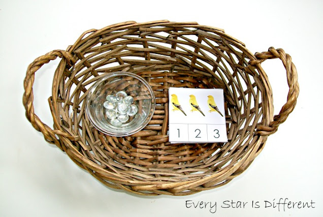 Montessori-inspired Bird Math Activities with Free Printables - Every ...