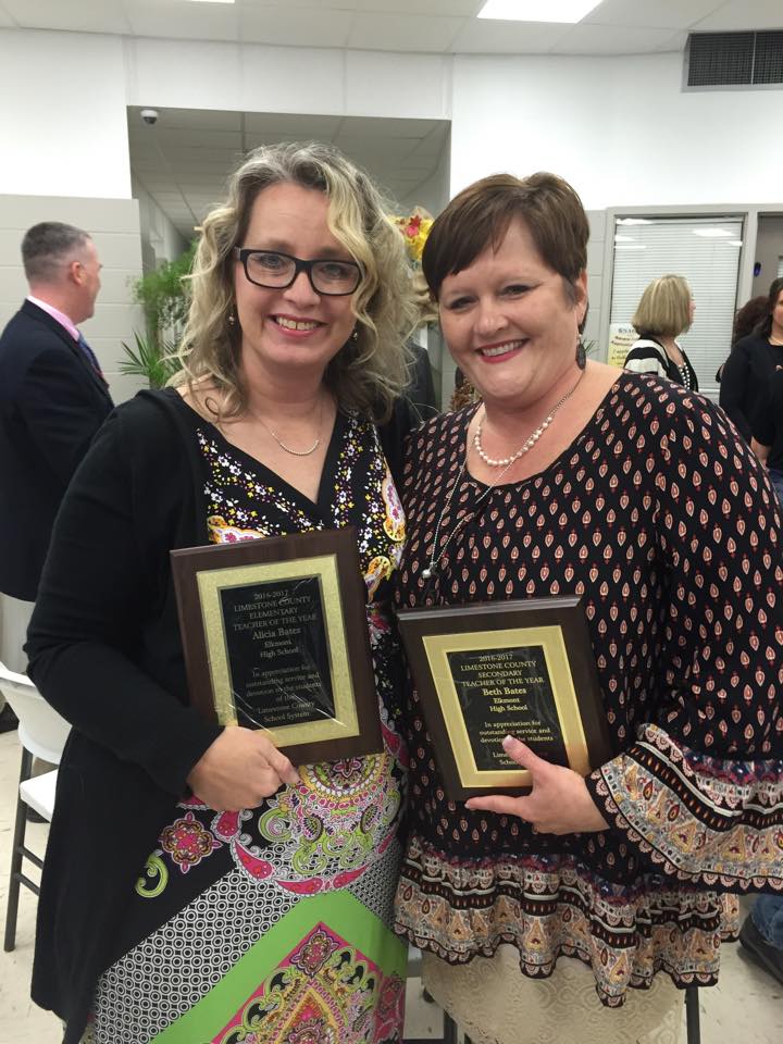ELKMONT ALABAMA: ELKMONT TEACHERS OF THE YEAR