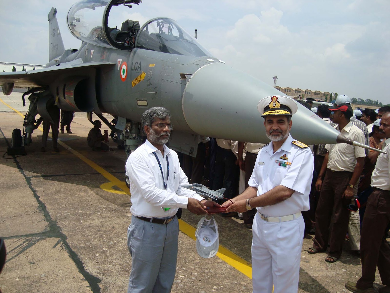 Celebrations After LCA Navy First Flight - Livefist