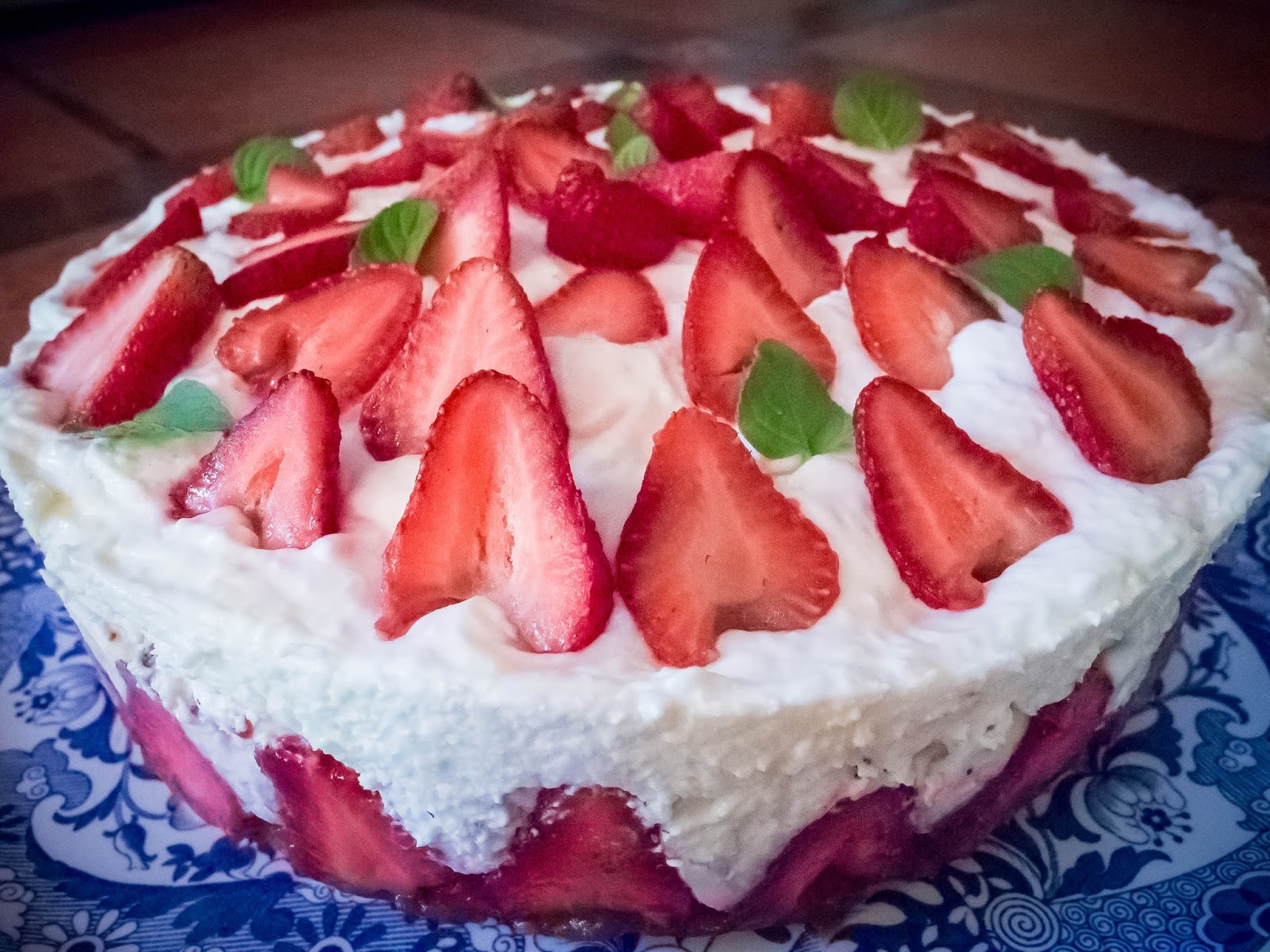 Tiramisú de frutilla