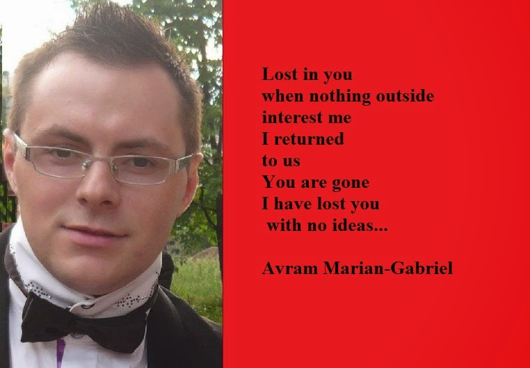 Avram Marian-Gabriel (Graham) - Painter and poet: 2014