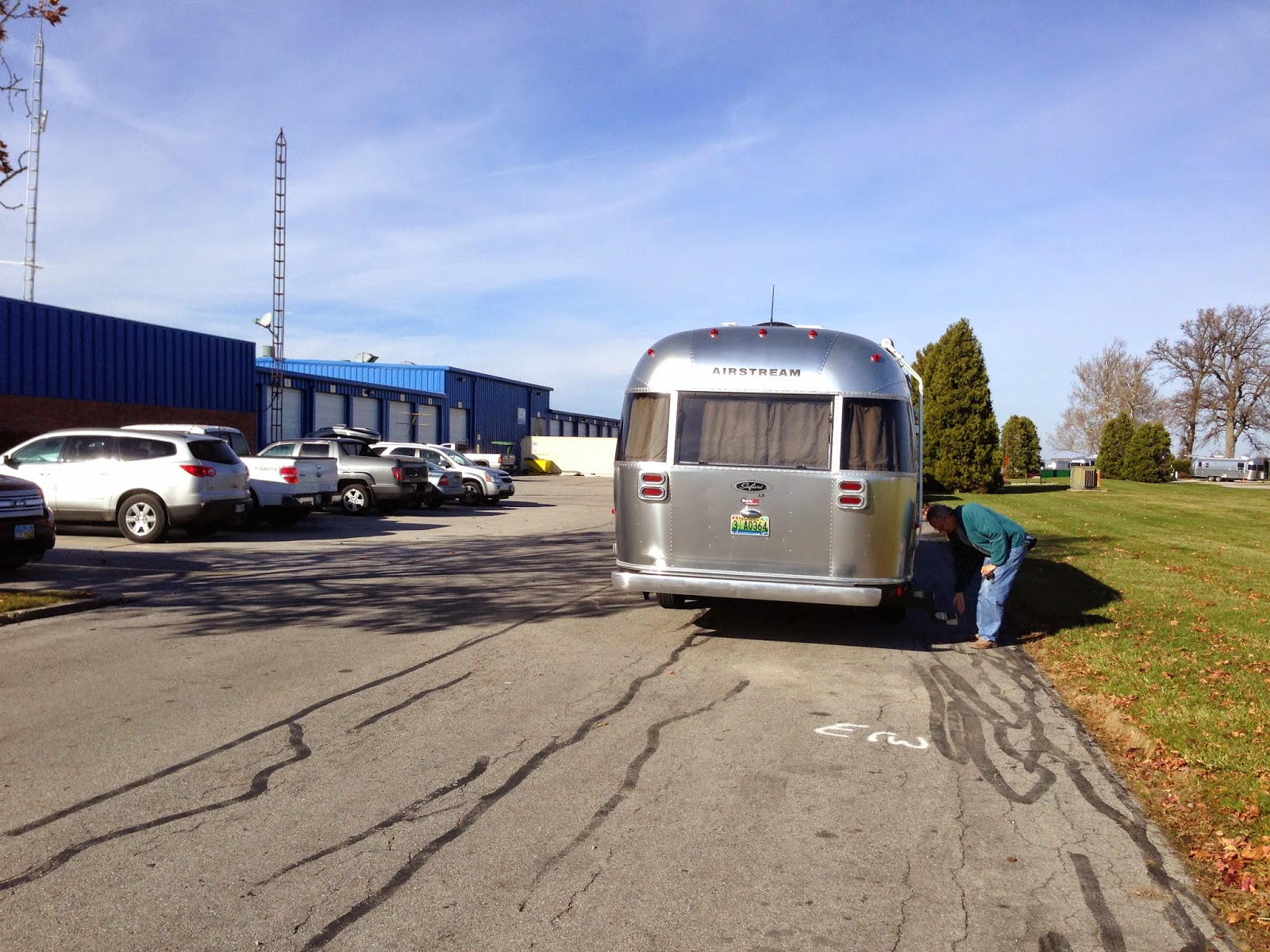 Cozy Rosie: Airstream Terraport, Airstream Factory, Jackson Center, Ohio