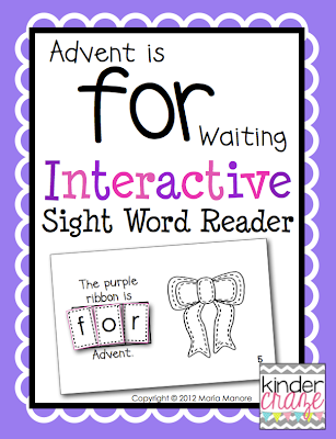 Classroom Freebies Too: Advent Emergent Reader