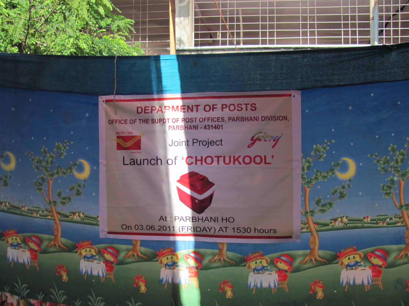 PARBHANI POSTAL DIVISION: launching of Godrej Chotukool In Parbhani ...