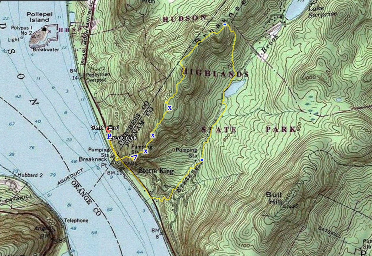 Harriman Hiker: Harriman State Park and Beyond: Breakneck Ridge Loop