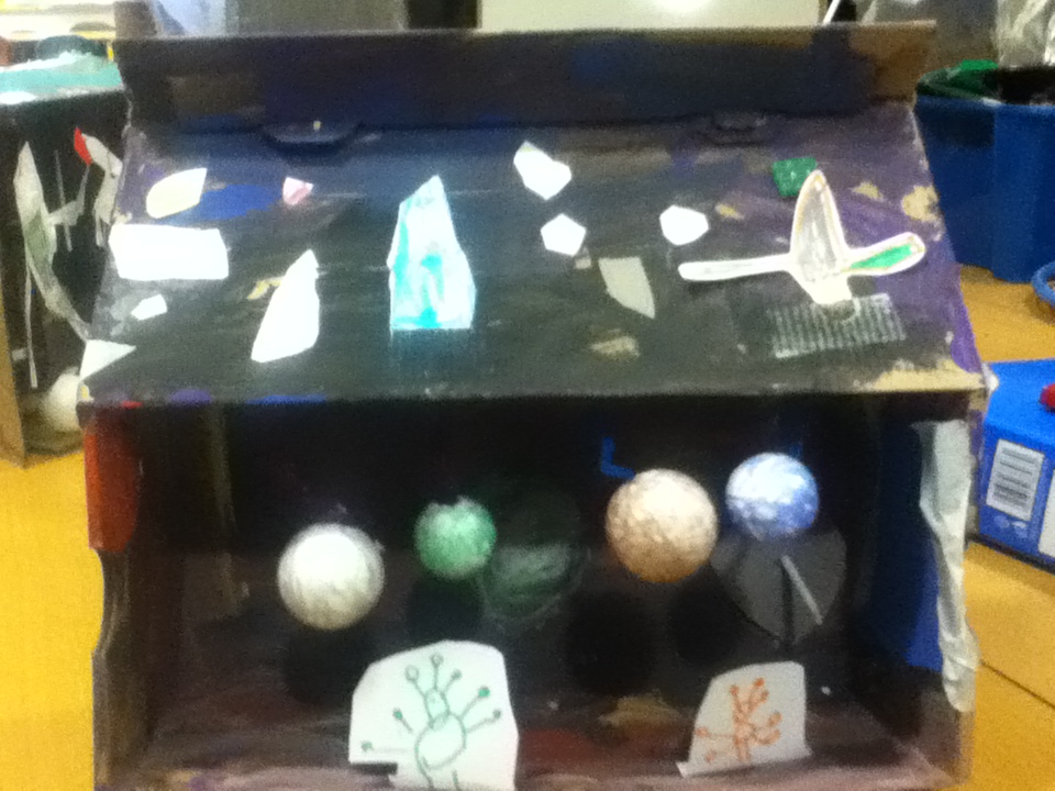 Ainslie Wood Primary School's Arts Mark Journey: Year 1 Story Boxes