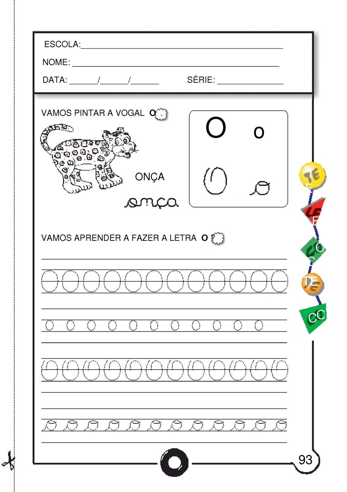 Profª Marcela - atividades: Letra O 4