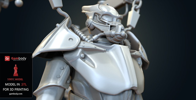 Enclave Power Armor | 3D Models by Lambert Designer