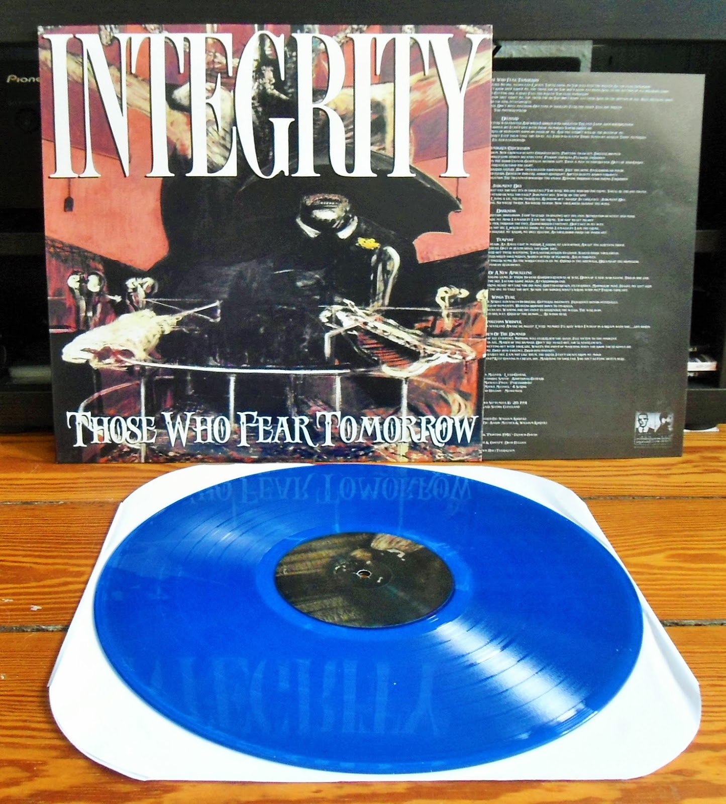 hardcore/metal vinyl: integrity - those who fear tomorrow