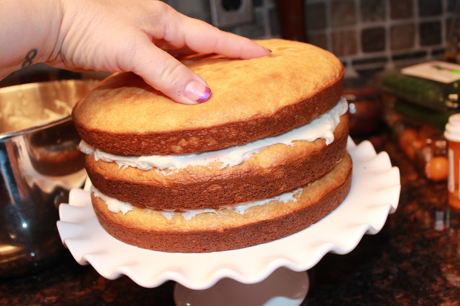 Michelle's Tasty Creations: Fancy Coconut Layer Cake