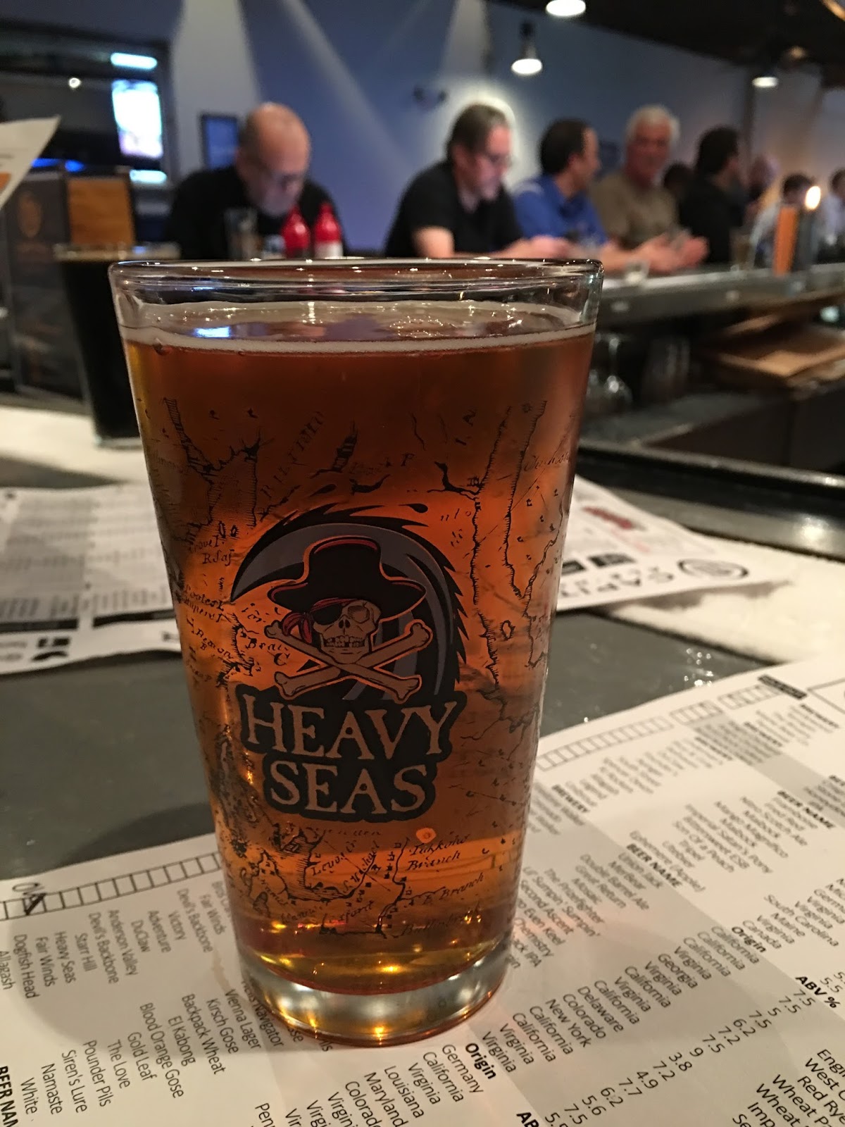 Musings Over a Barrel: Heavy Seas "Steal the Glass" Night