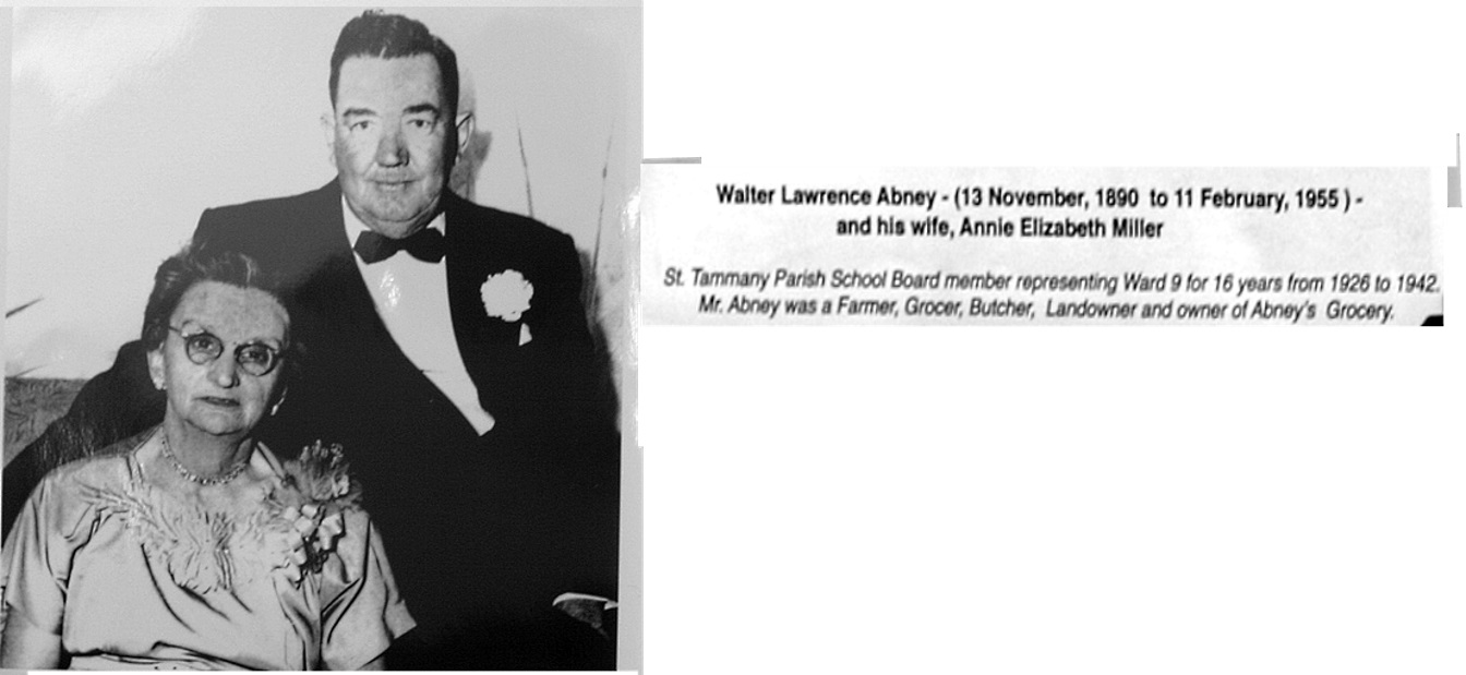 Tammany Family: Abney Elementary Namesake Remembered