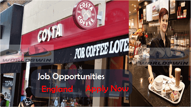 Costa coffee shop Careers