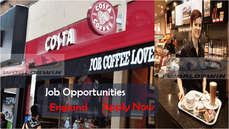 Costa coffee shop Careers
