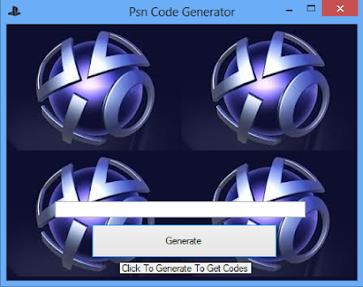Psn Code Generator 2013