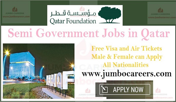 Qatar Foundation (QF) Careers | Latest Semi Government Jobs in Qatar 2024