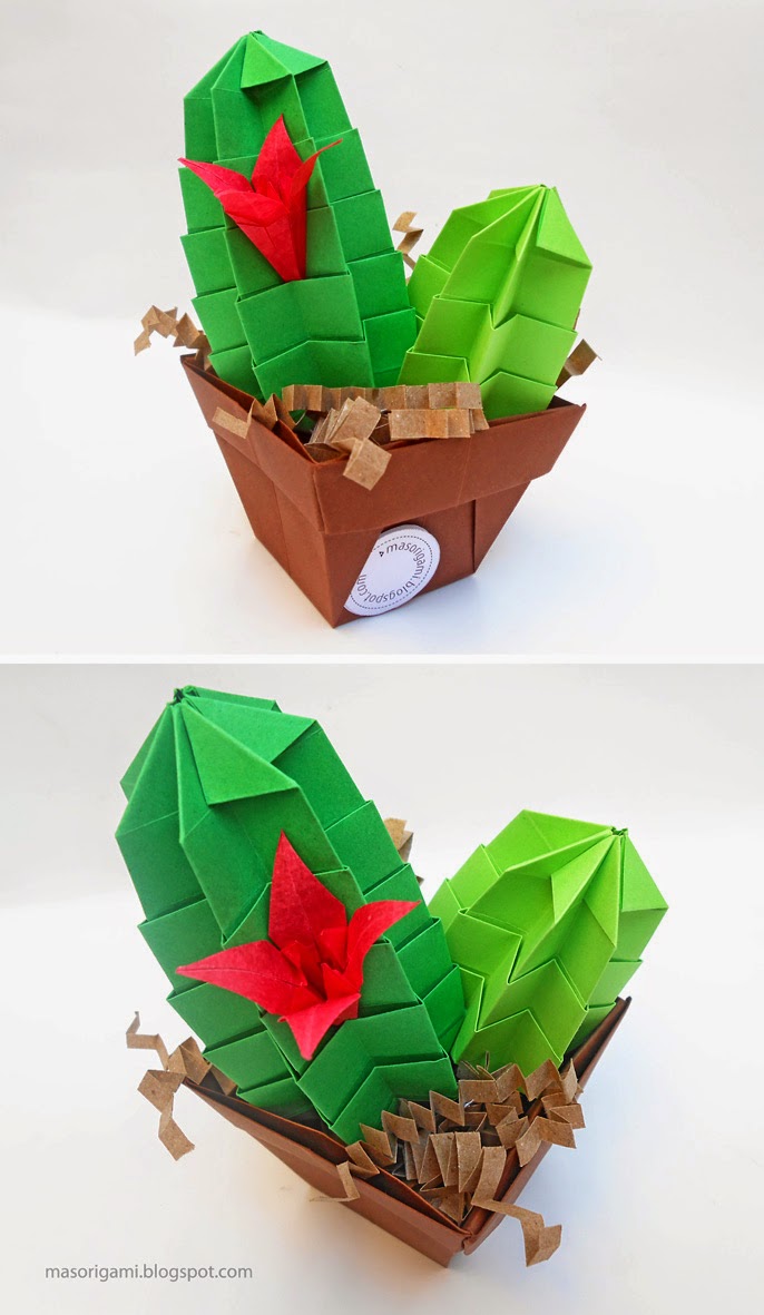 mas origami: Cactus de origami
