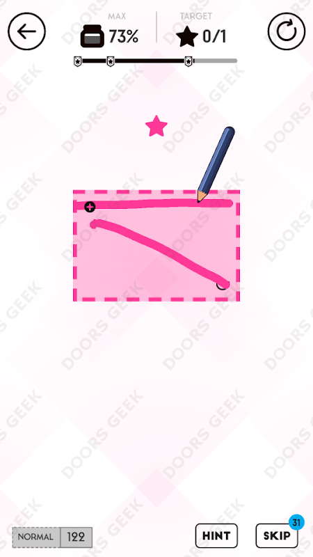 Draw Here Level 122 ~ Doors Geek