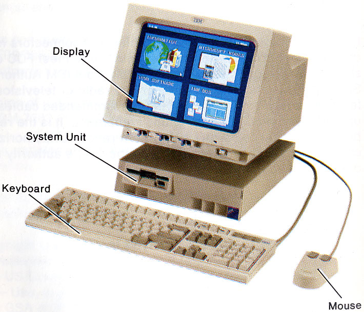 Mi primer ordenador: IBM PS/1