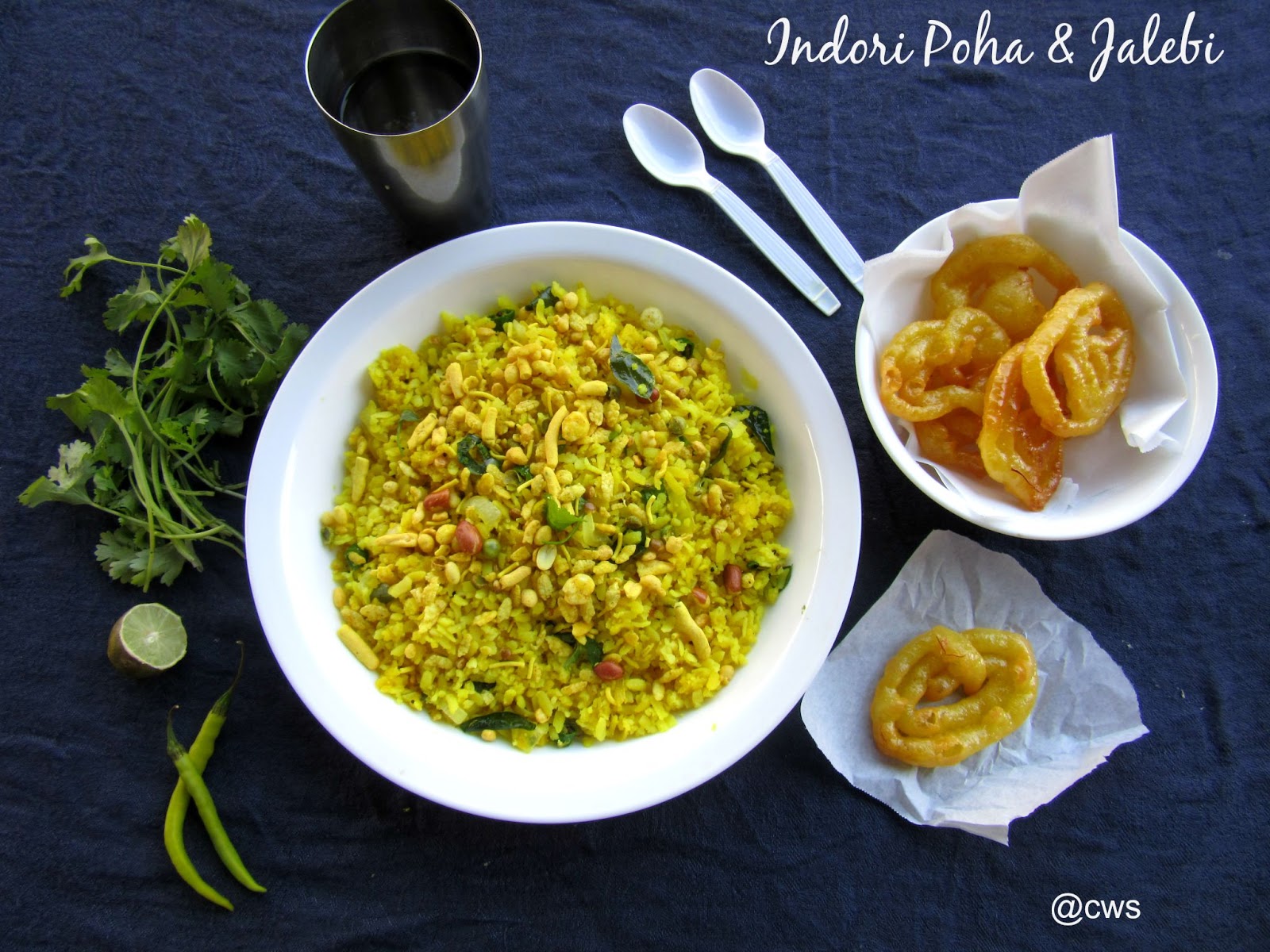 Indori Poha aur Jalebi - Cooking With Sapana